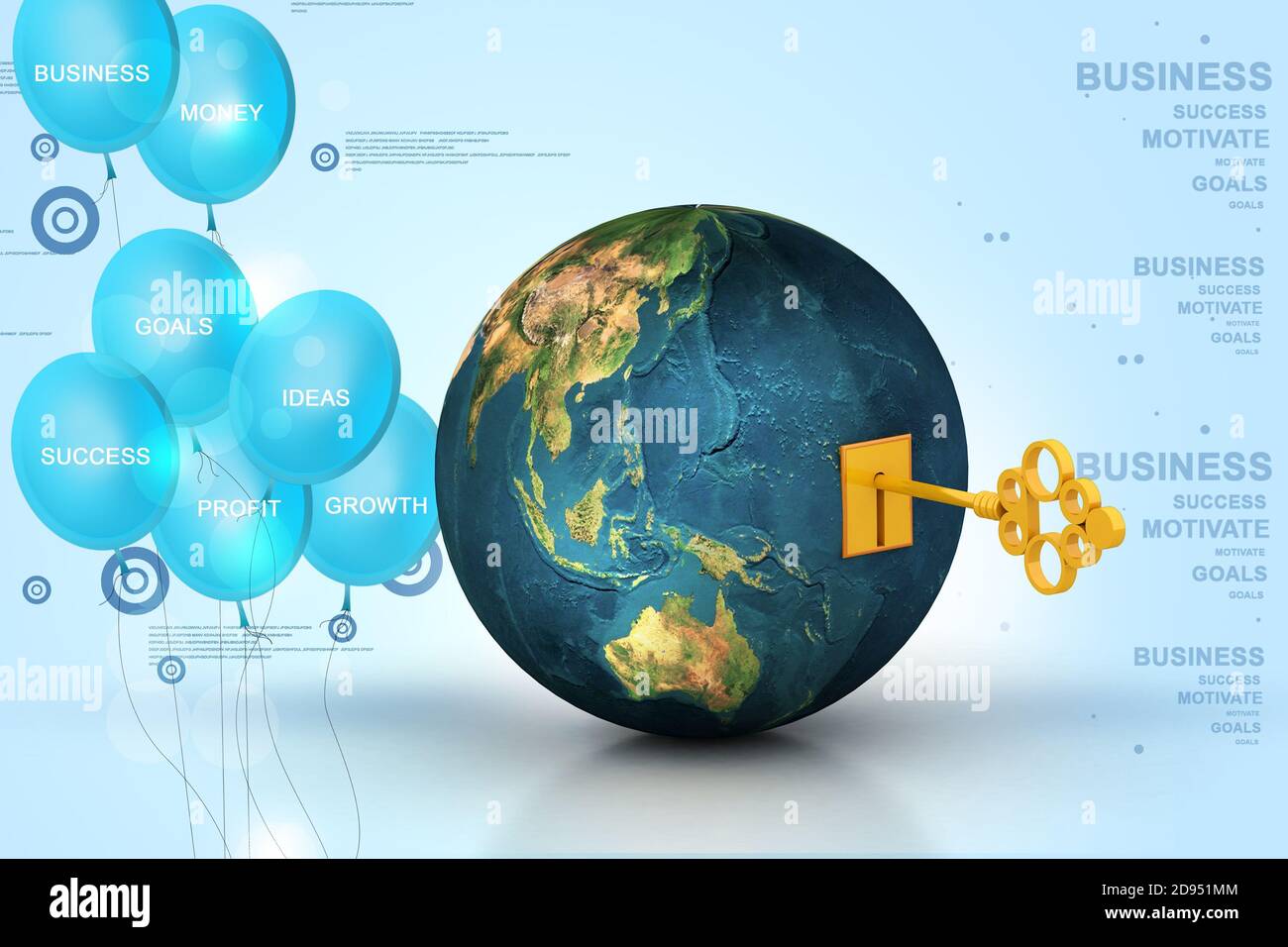 Key of the world Stock Photo - Alamy
