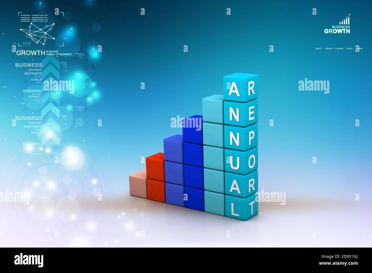 Colourful Annual report graph Stock Photo - Alamy