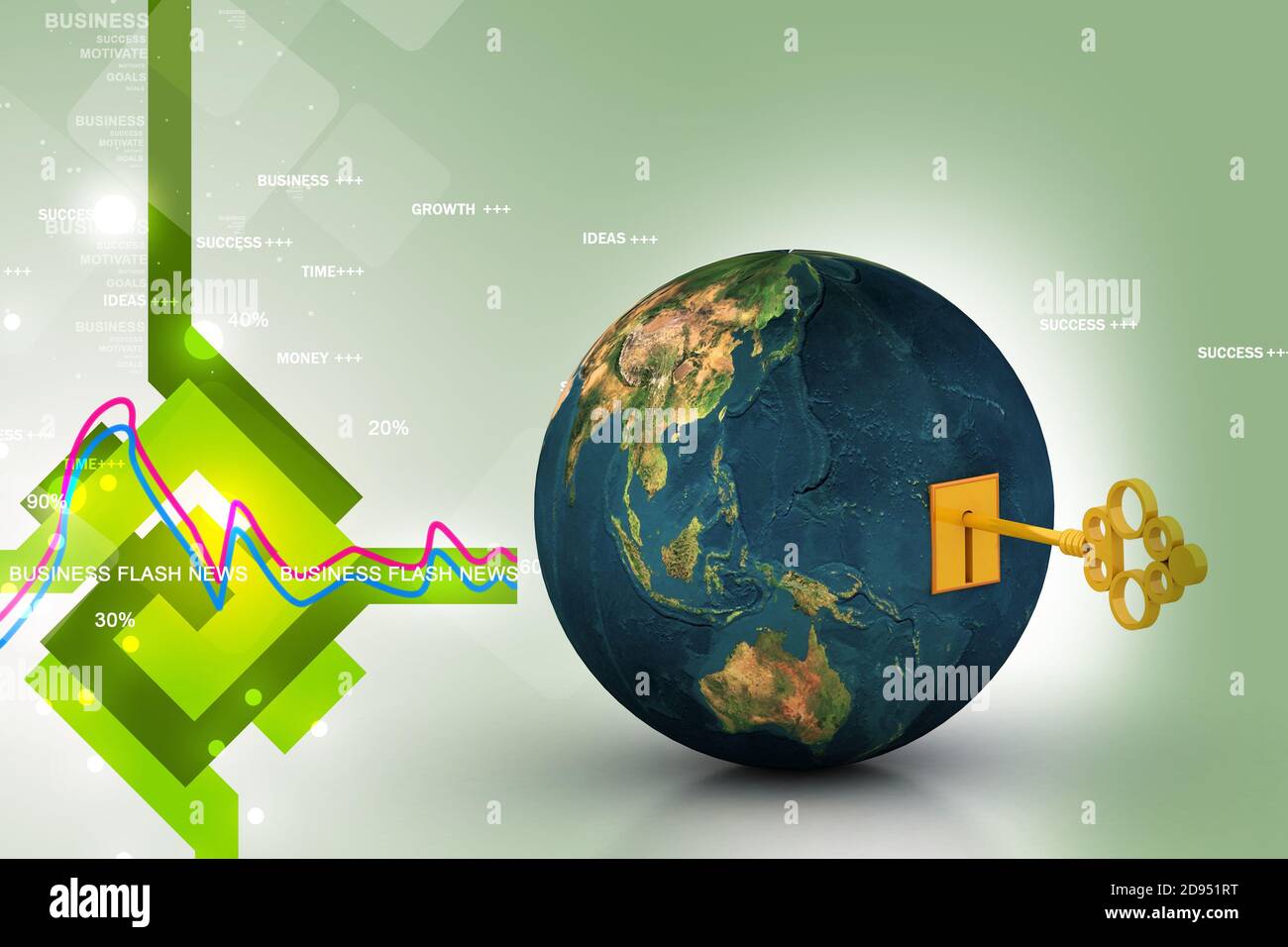 Key of the world Stock Photo - Alamy