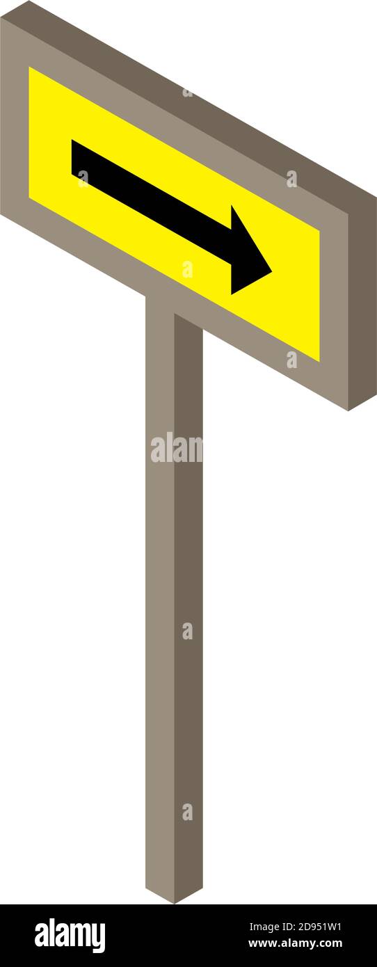 traffic signal park Isometric style icon vector illustration design ...