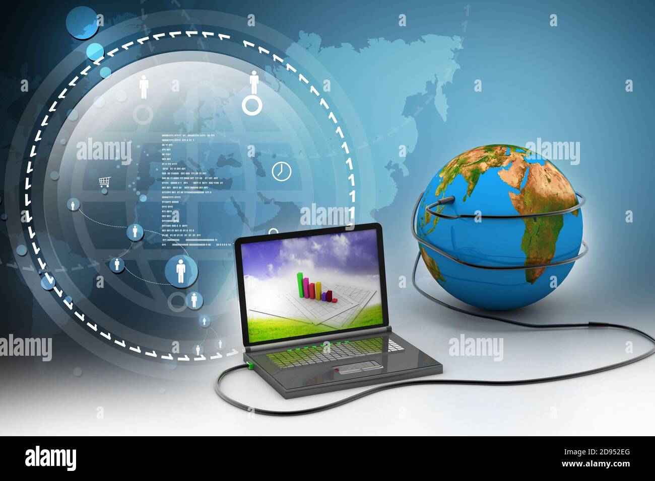 Global internet concept Stock Photo - Alamy