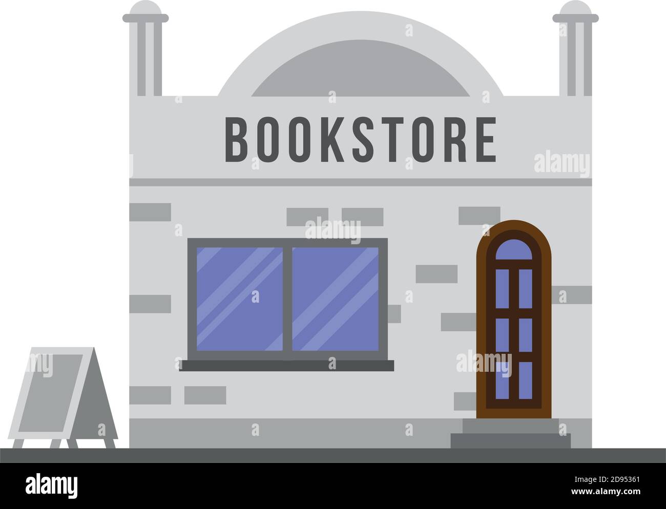 Bookstore Building Clipart