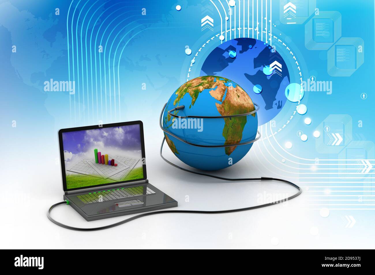 Global internet concept Stock Photo - Alamy