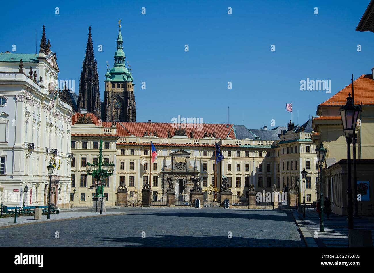 Prague Castle in the Czech Republic Stock Photo - Alamy