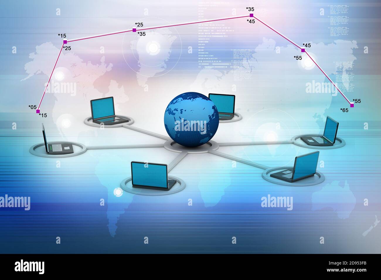 Data centre network diagram hi-res stock photography and images - Alamy