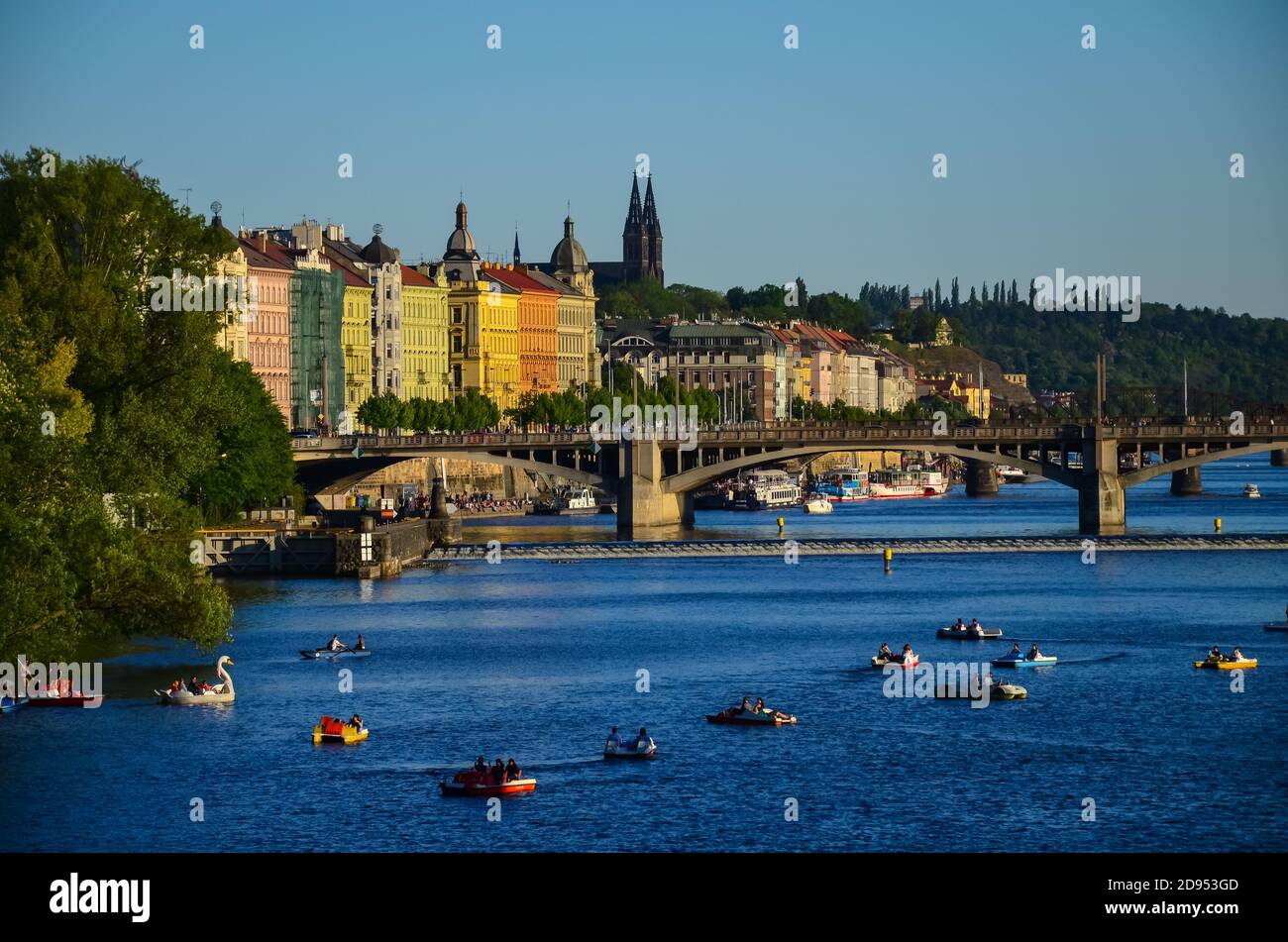 Beautiful shot vltava river hi-res stock photography and images - Alamy