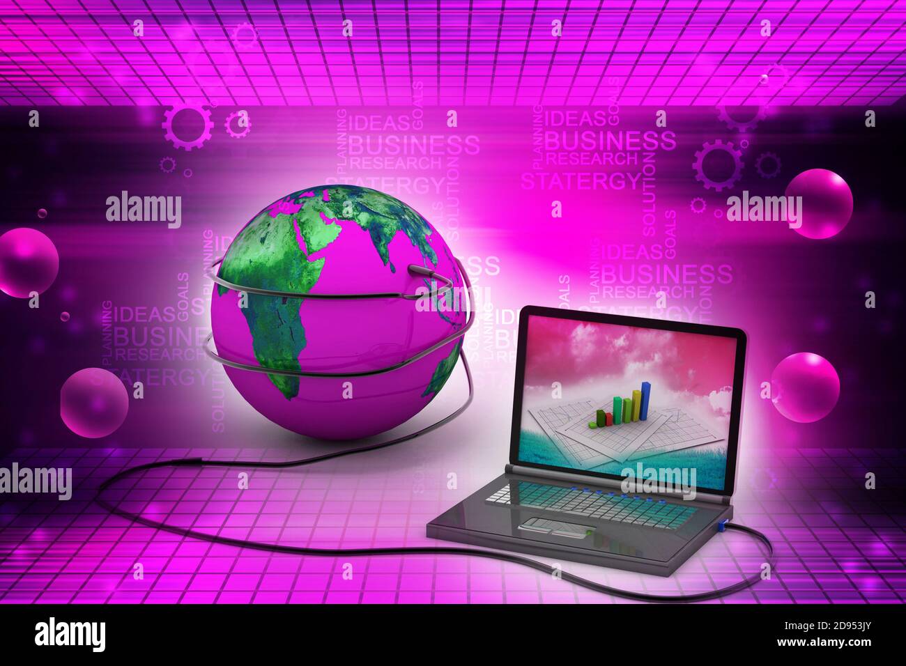 Global internet concept Stock Photo - Alamy