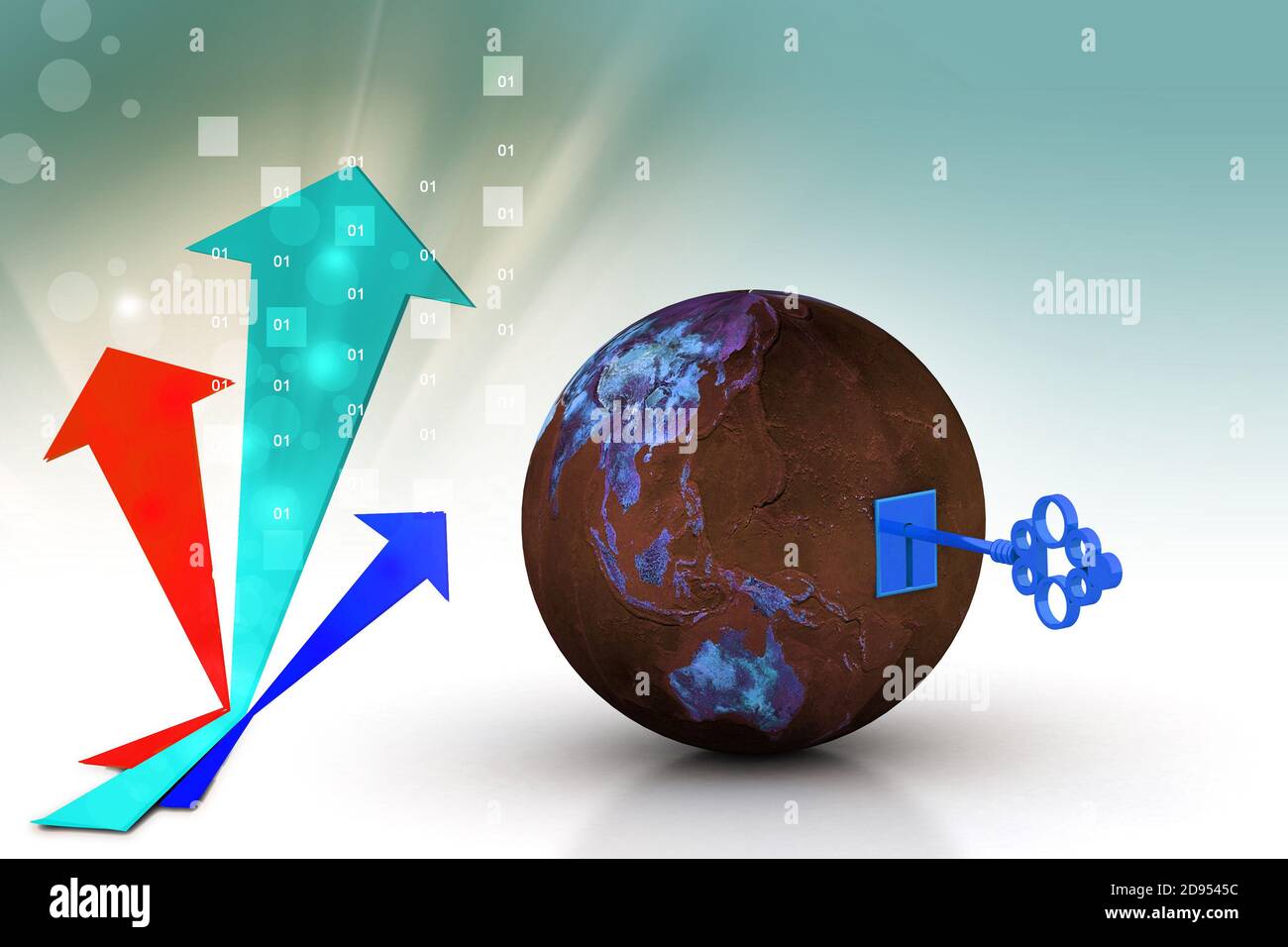 Key of the world Stock Photo - Alamy