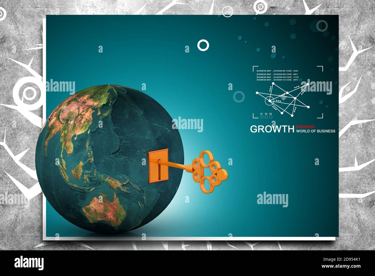 Key of the world Stock Photo - Alamy