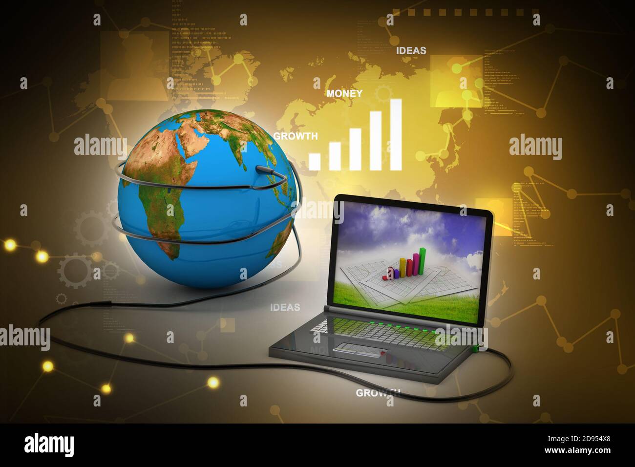 Global internet concept Stock Photo - Alamy