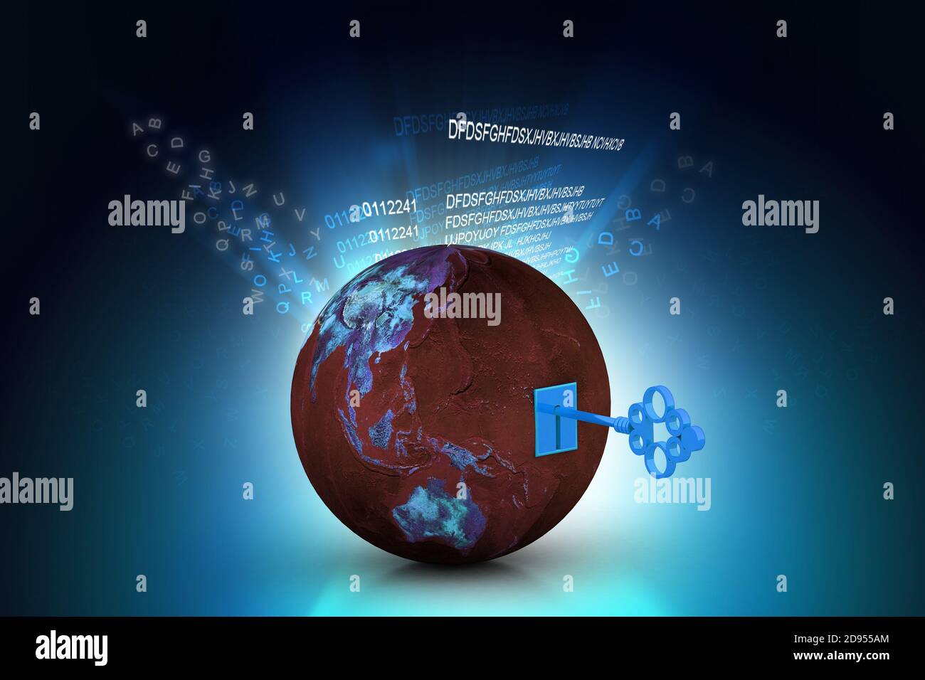 Key of the world Stock Photo - Alamy
