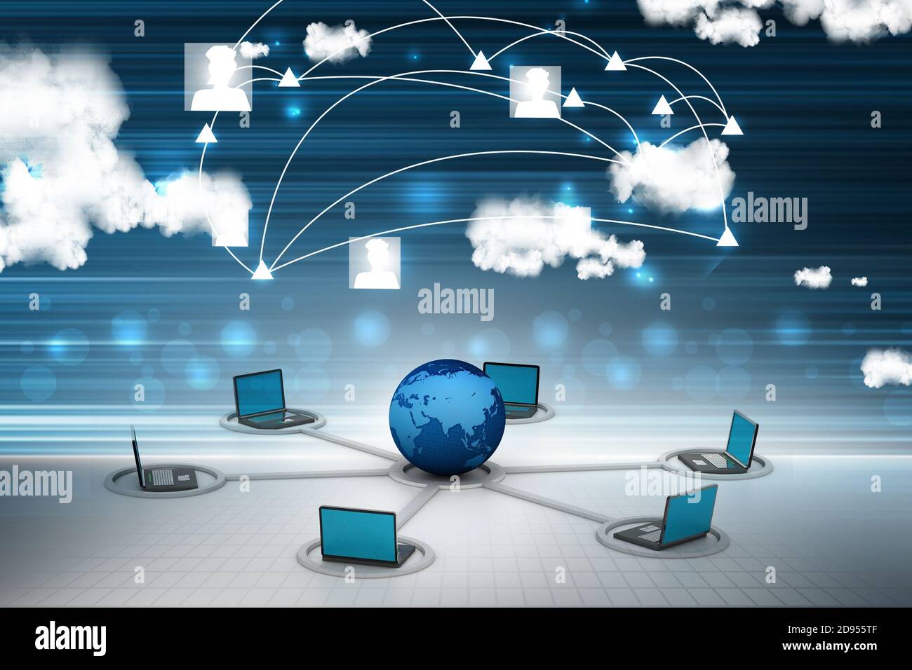 Data centre network diagram hi-res stock photography and images - Alamy