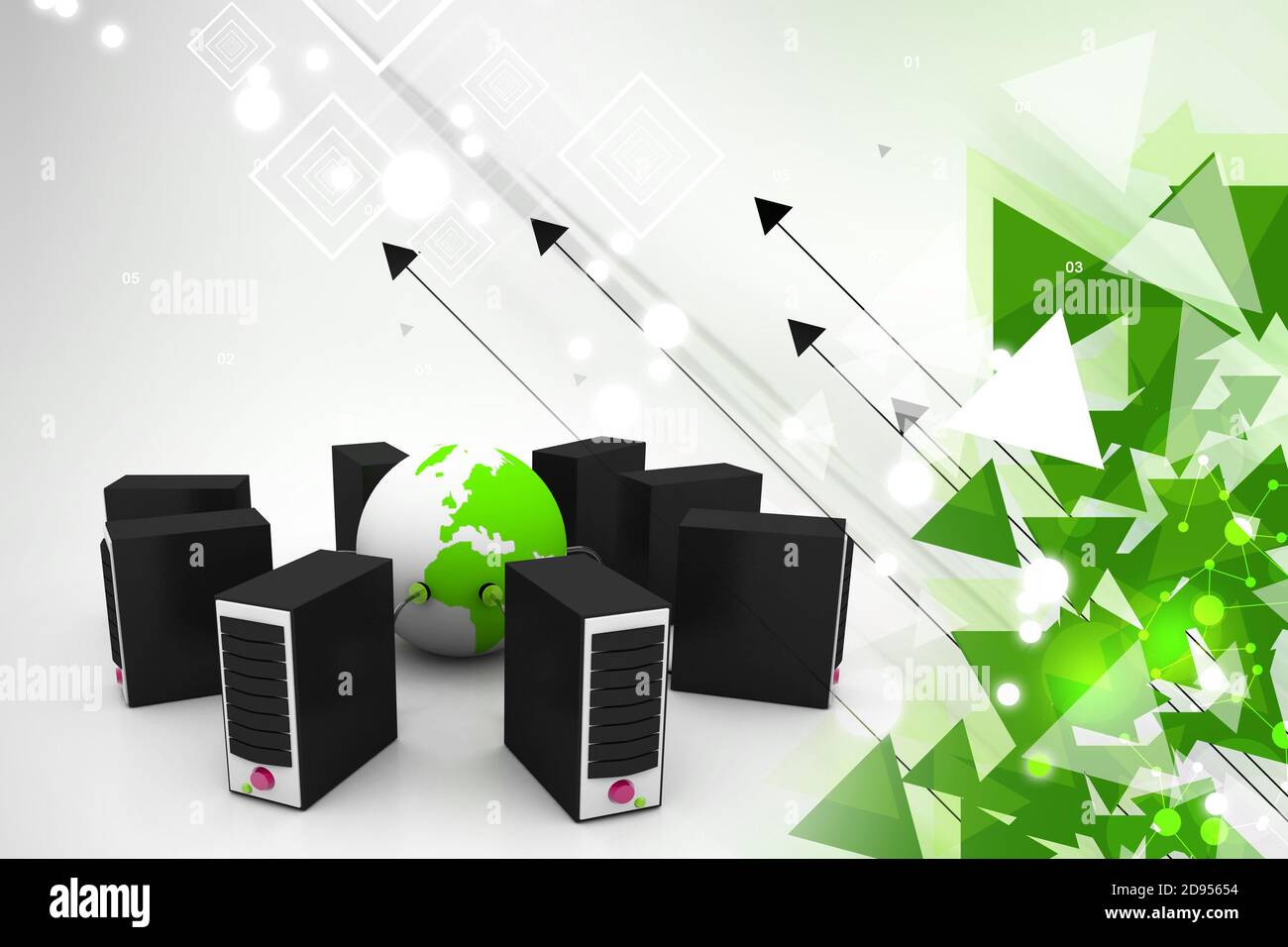 Global computer network Stock Photo - Alamy