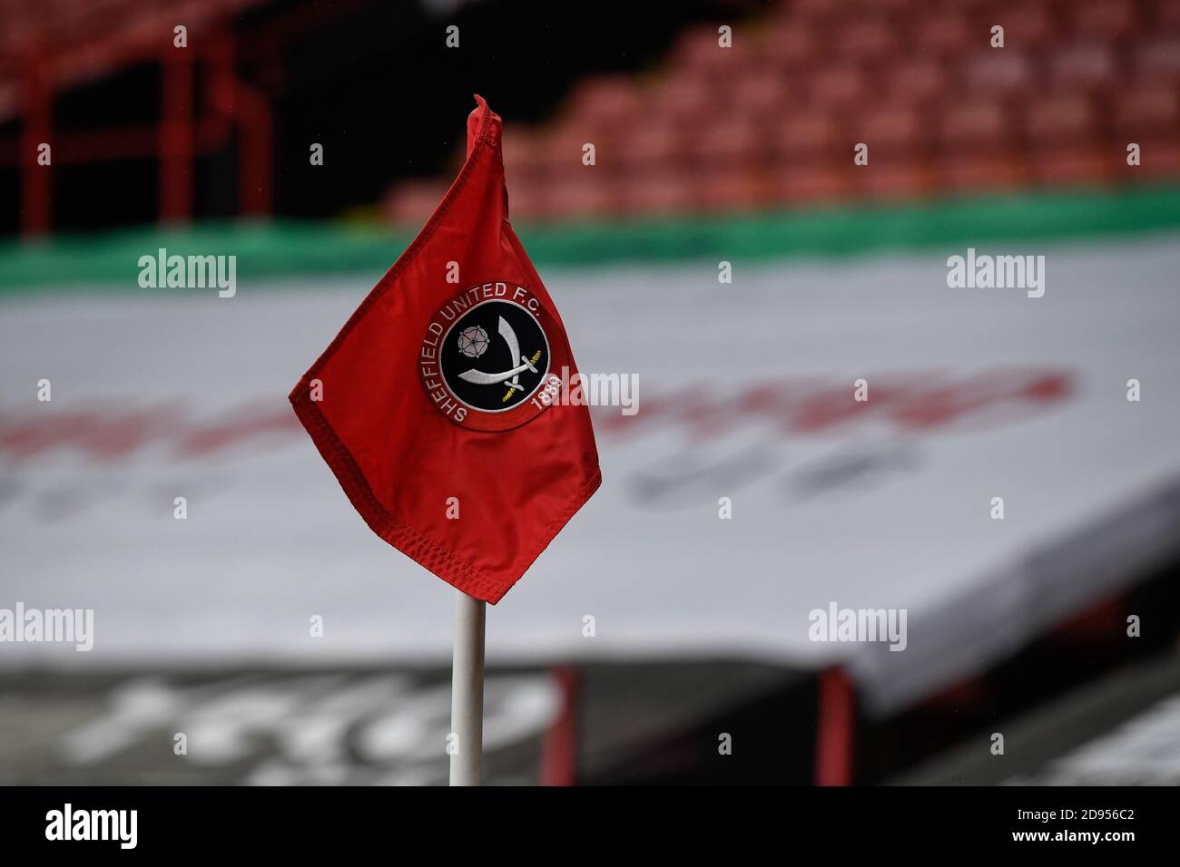 The Sheffield United corner flag Stock Photo - Alamy