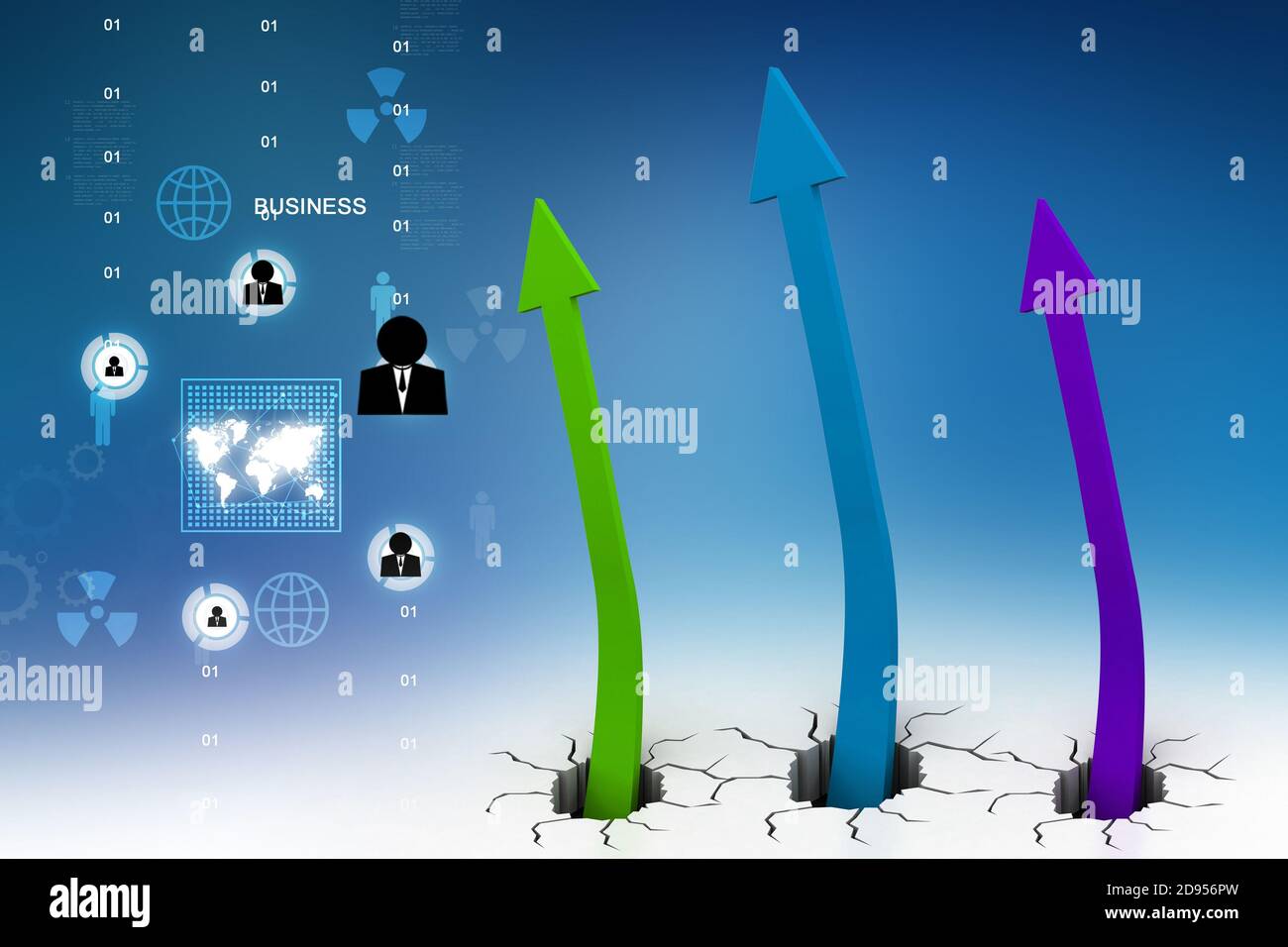 Stocks falling chart hi-res stock photography and images - Alamy