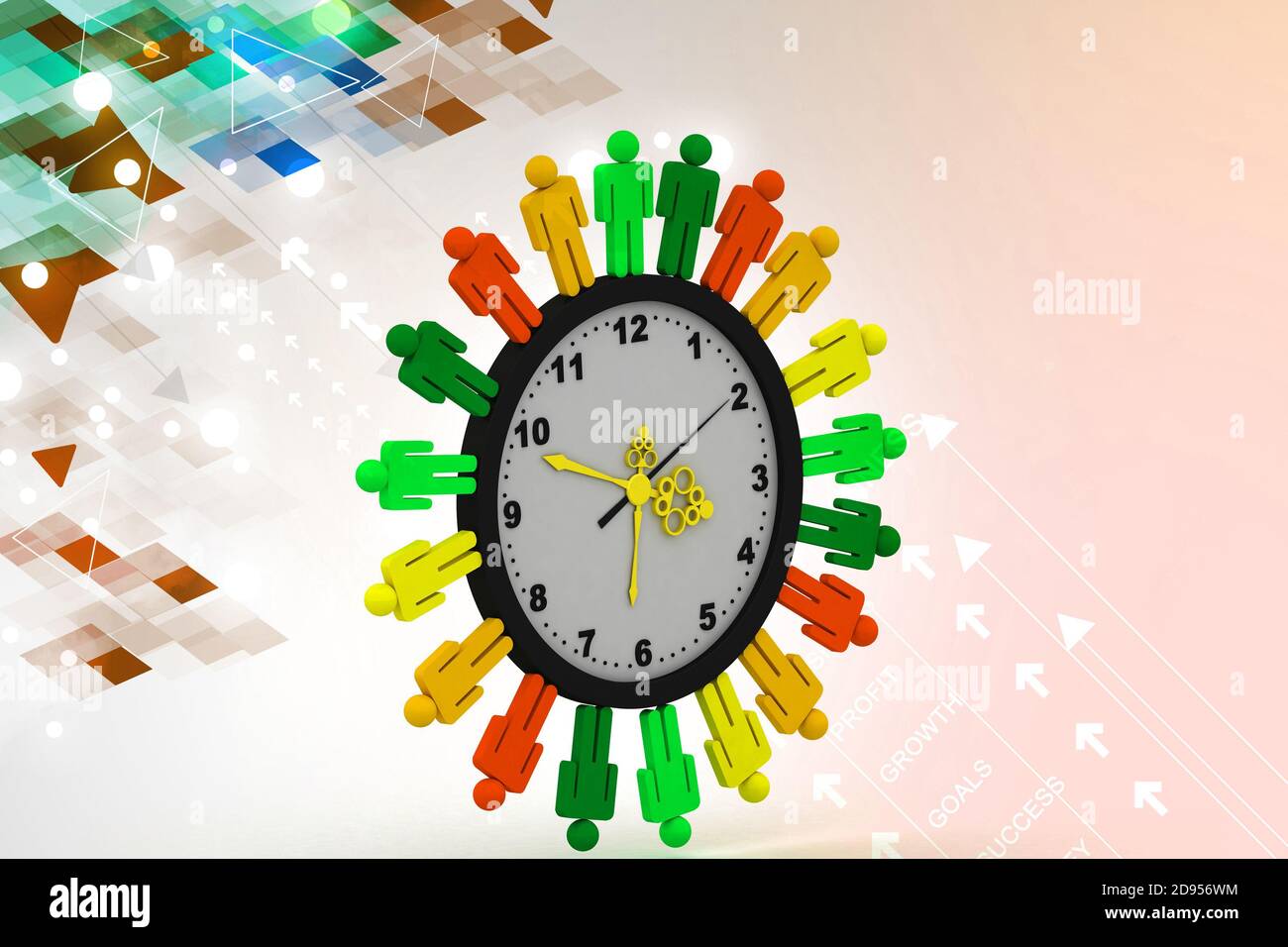 3d Deadline Concept Stock Photo - Alamy