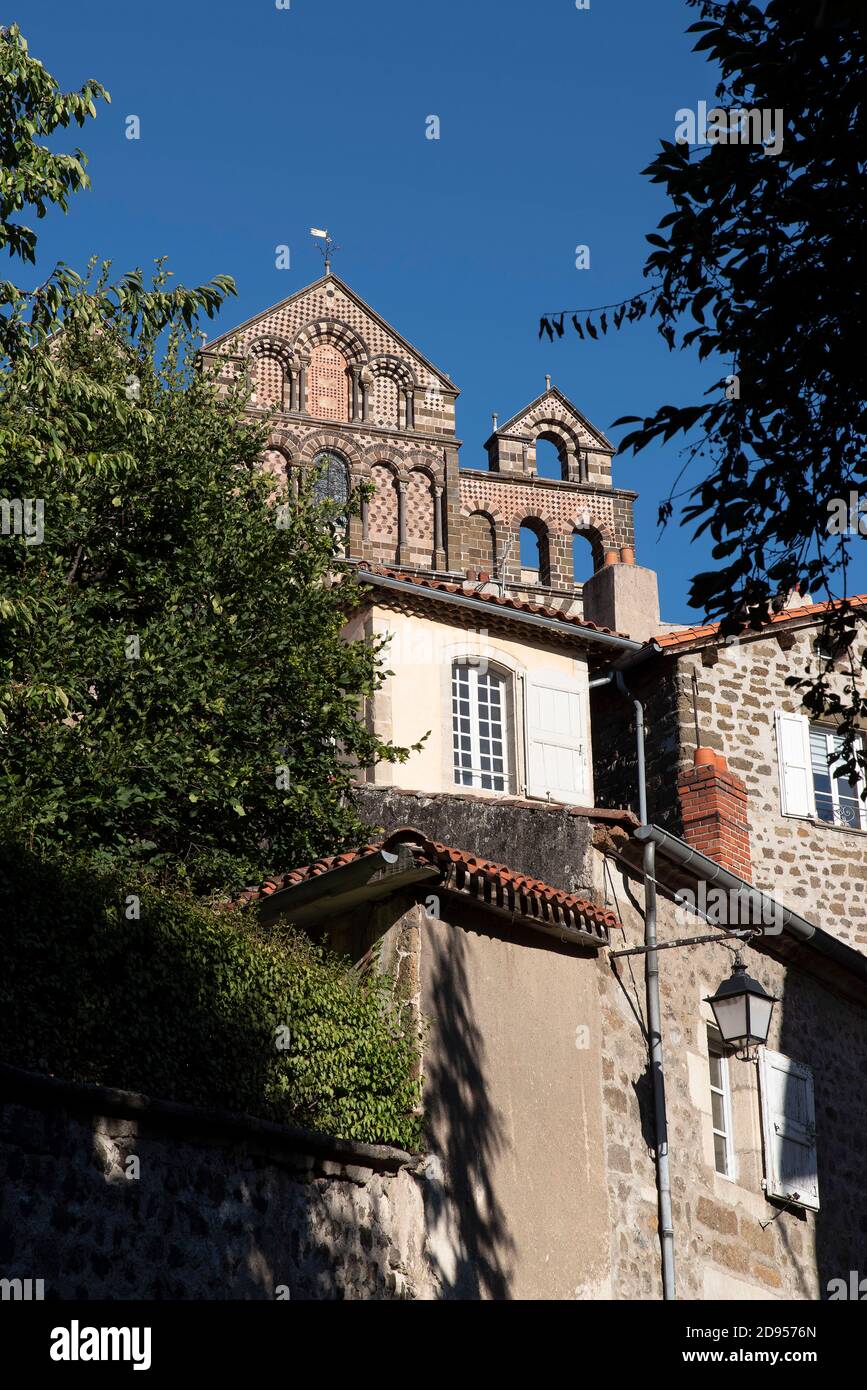 Cathedral of Le Puy en Velay in Auvergne in France Stock Photo - Alamy
