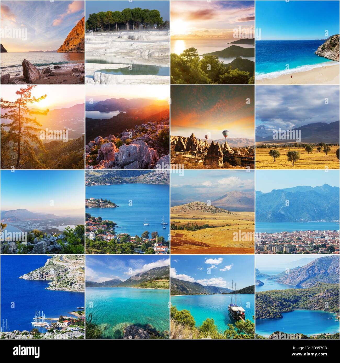 Turkey collage hi-res stock photography and images - Alamy