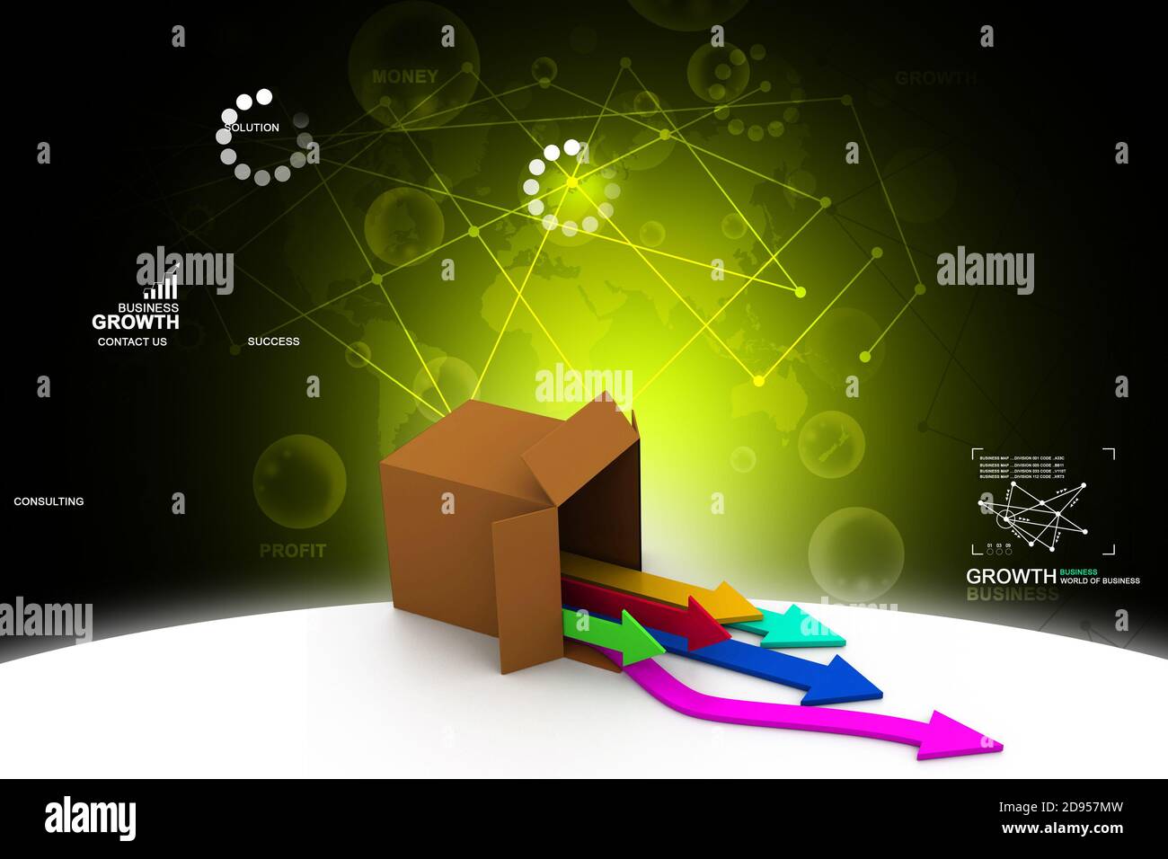 Out of the box Stock Photo - Alamy