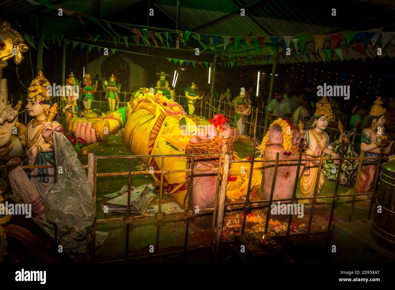 PUDUCHERRY, INDIA - DECEMBER Circa, 2019. Religious hindu holiday ...