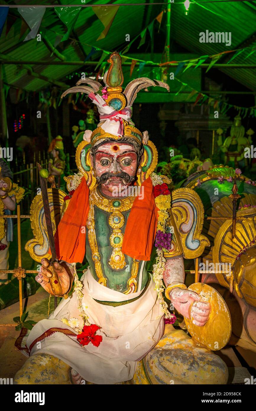 PUDUCHERRY, INDIA - DECEMBER Circa, 2019. Religious hindu holiday ...