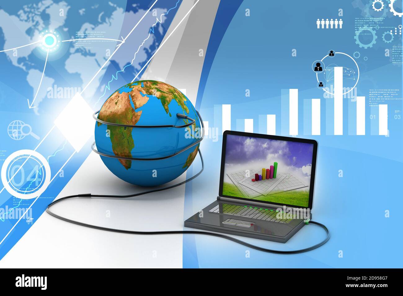 Global internet concept Stock Photo - Alamy