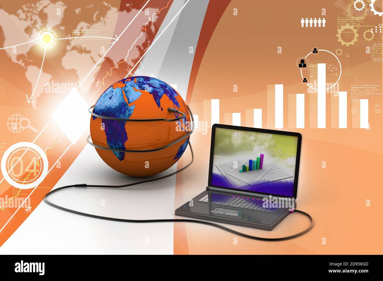 Global internet concept Stock Photo - Alamy