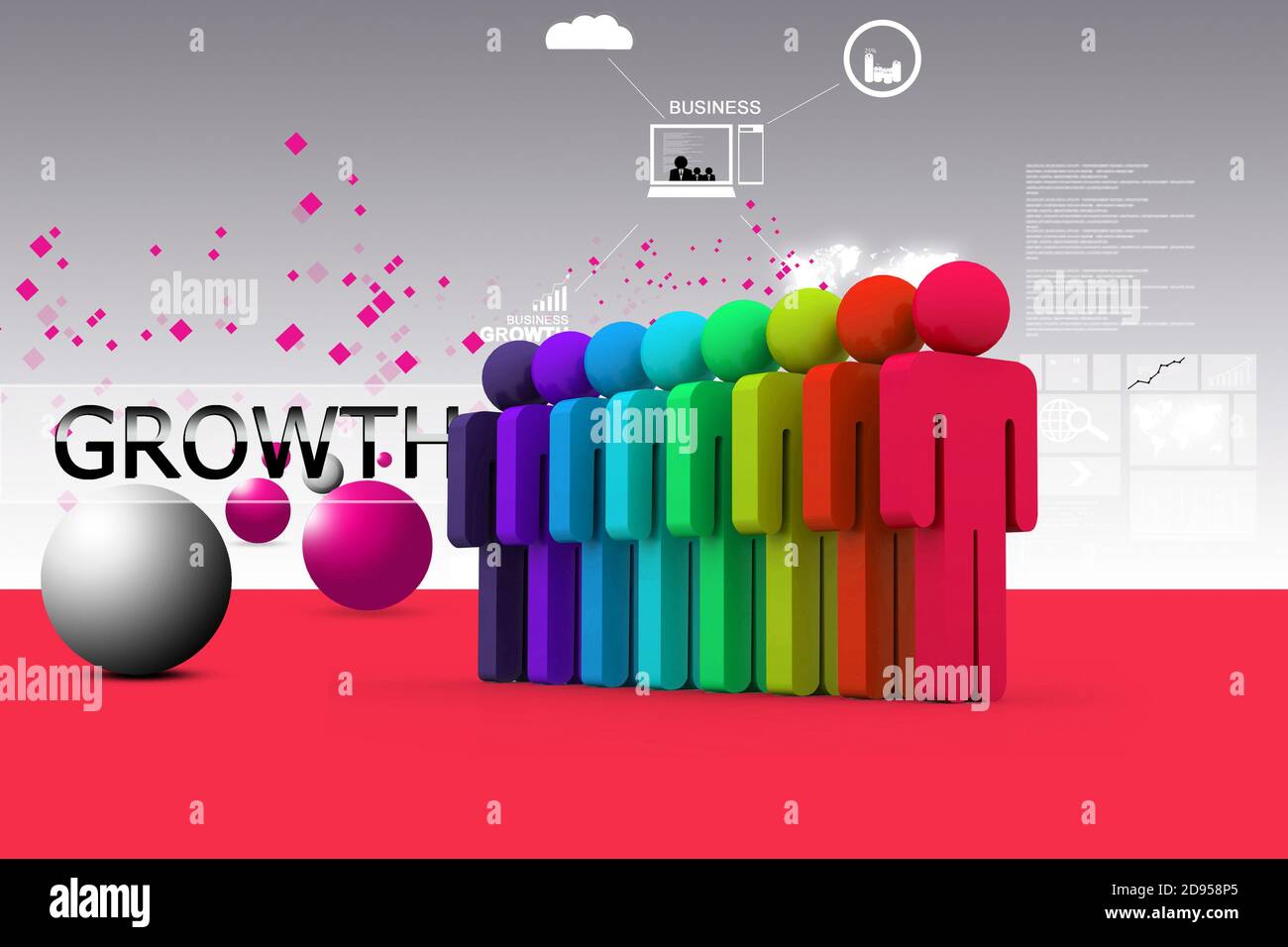 Group of people in line Stock Photo - Alamy