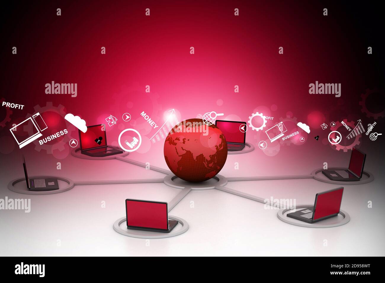 Data centre network diagram hi-res stock photography and images - Alamy
