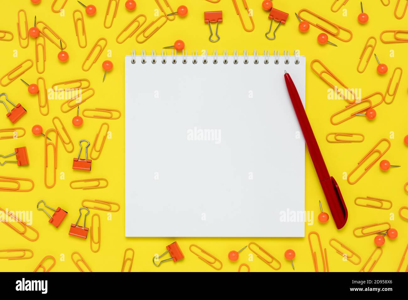 Yellow Notepad Background