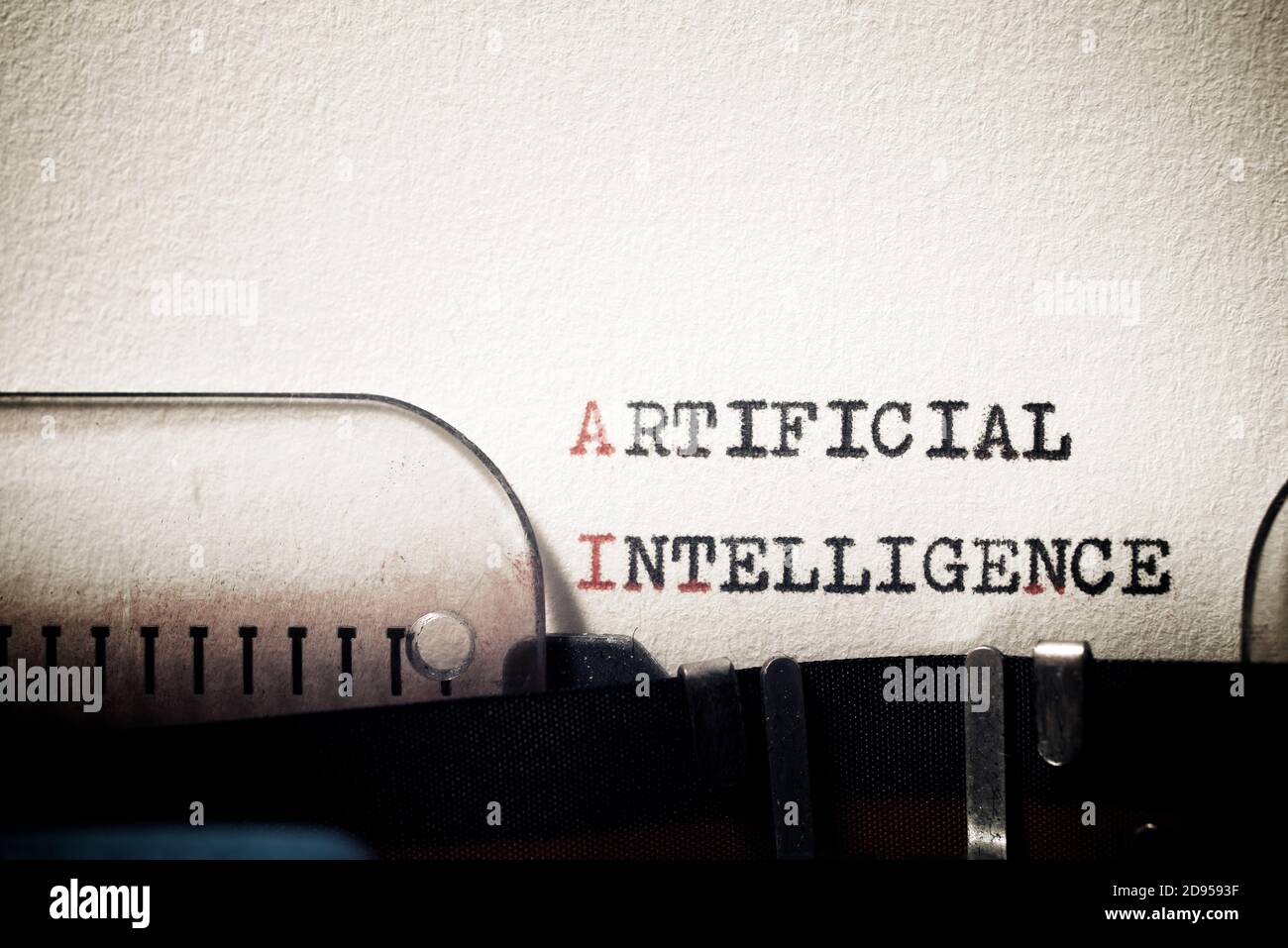 Artificial intelligence writing hi-res stock photography and images - Alamy