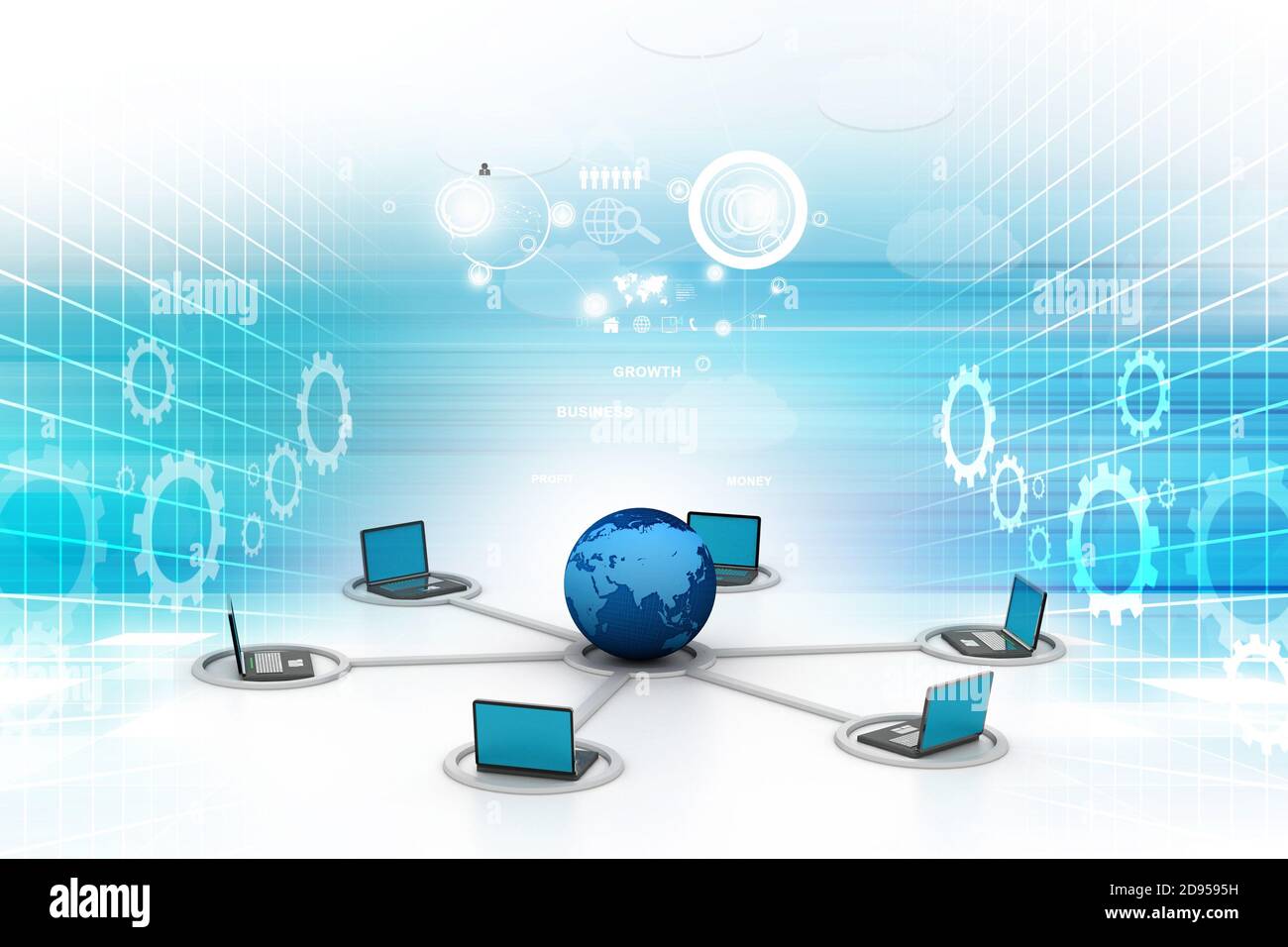 Data centre network diagram hi-res stock photography and images - Alamy