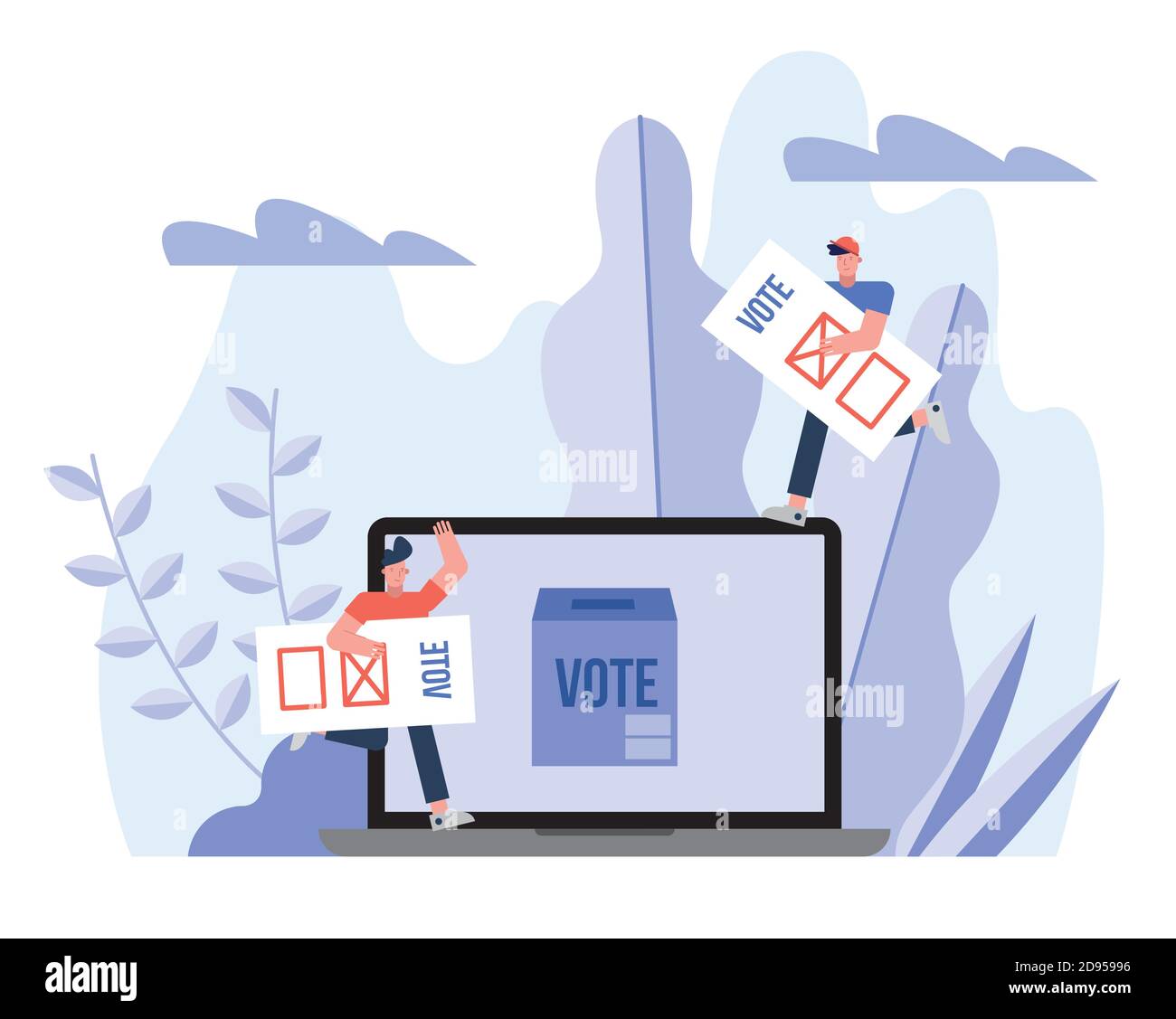 Local elections Stock Vector Images - Alamy