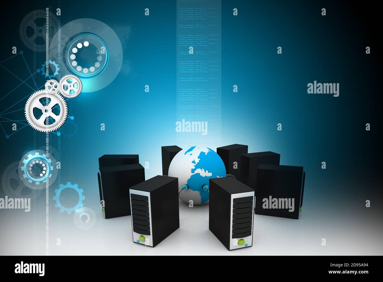 Global computer network Stock Photo - Alamy