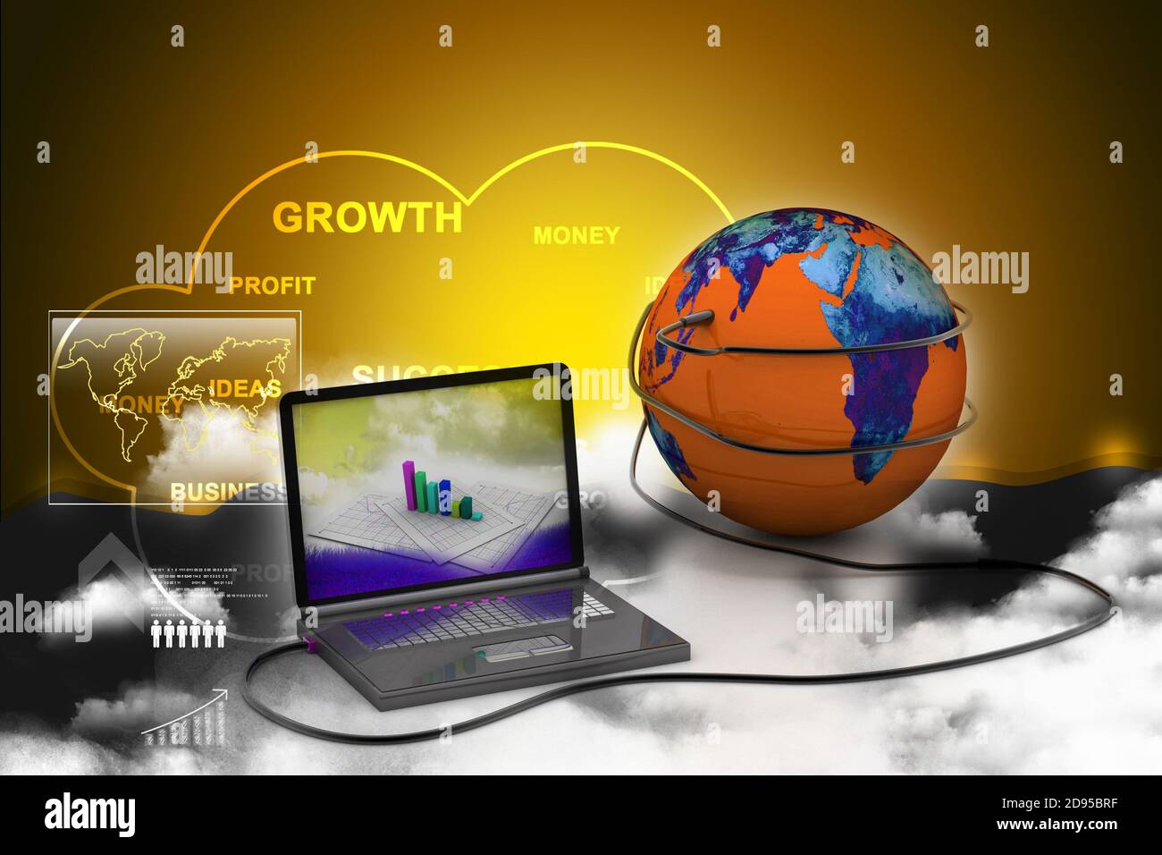 Global internet concept Stock Photo - Alamy