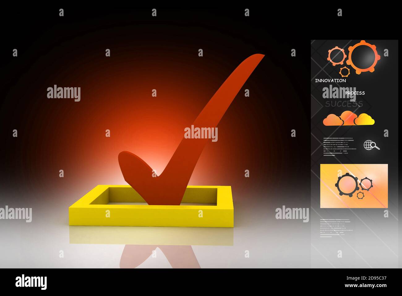 Check box with check hi-res stock photography and images - Alamy