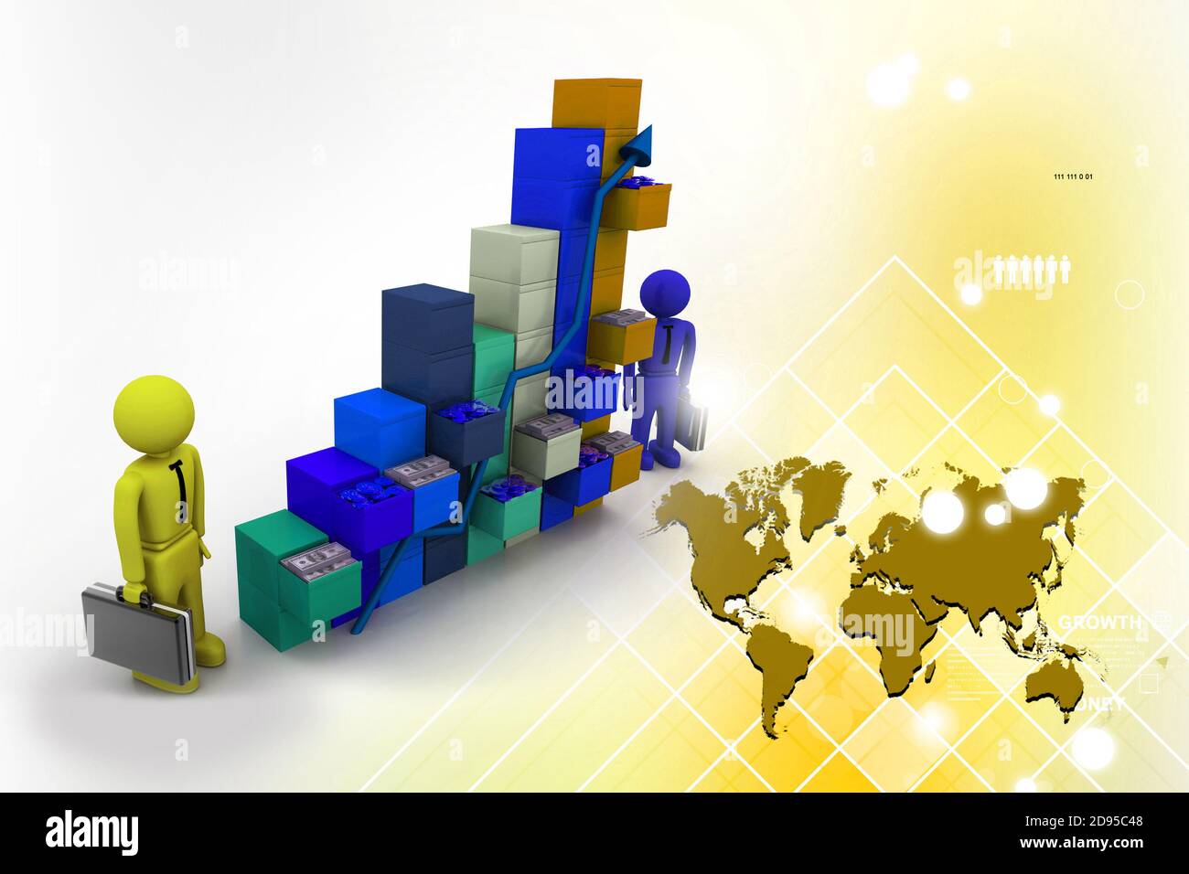 Financial graph and economy Stock Photo - Alamy