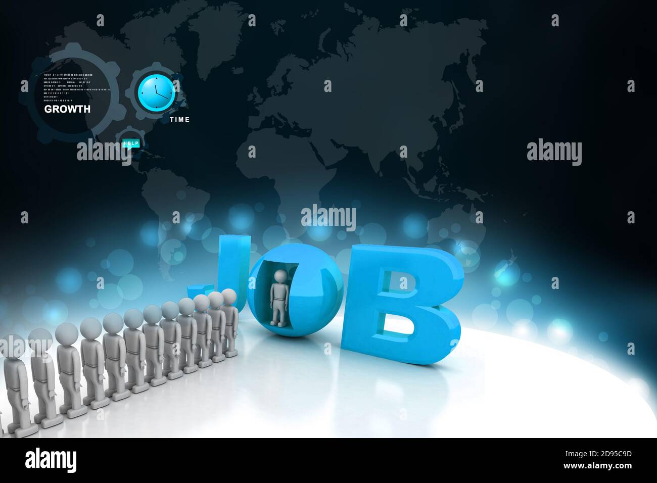 World of job Stock Photo - Alamy
