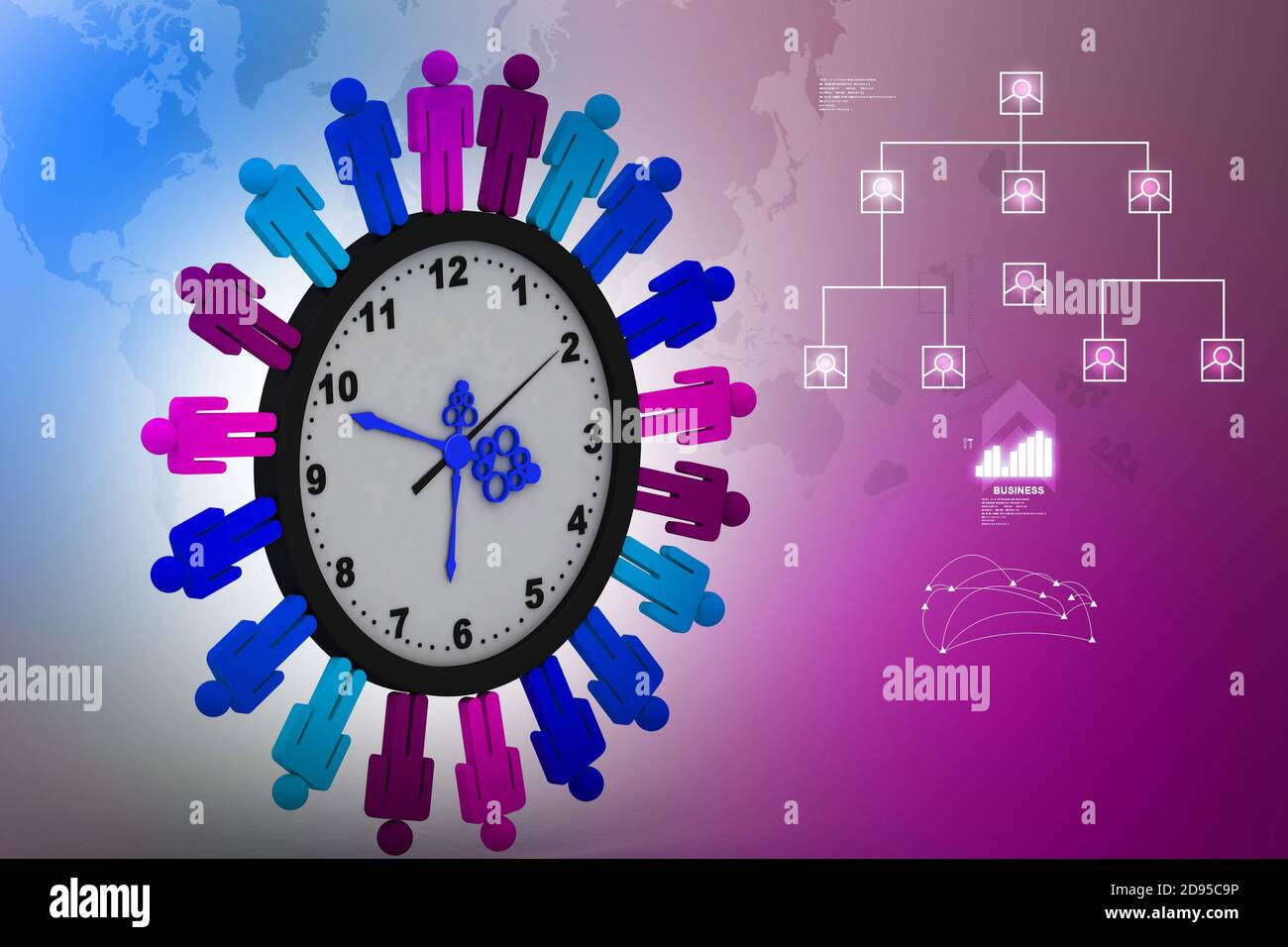 3d Deadline Concept Stock Photo - Alamy