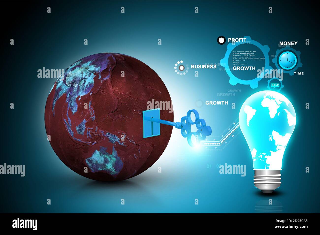 Key of the world Stock Photo - Alamy