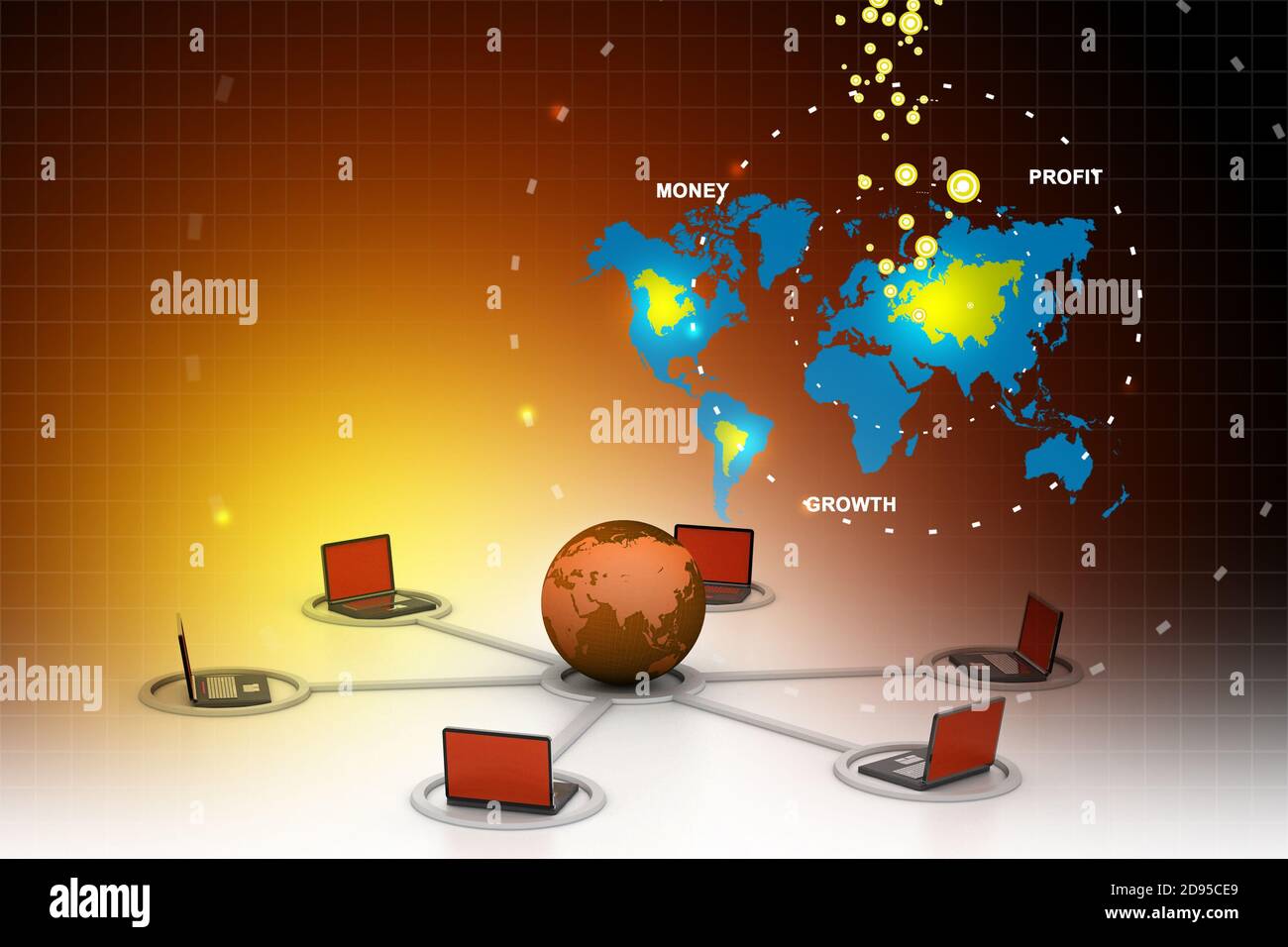 Data centre network diagram hi-res stock photography and images - Alamy
