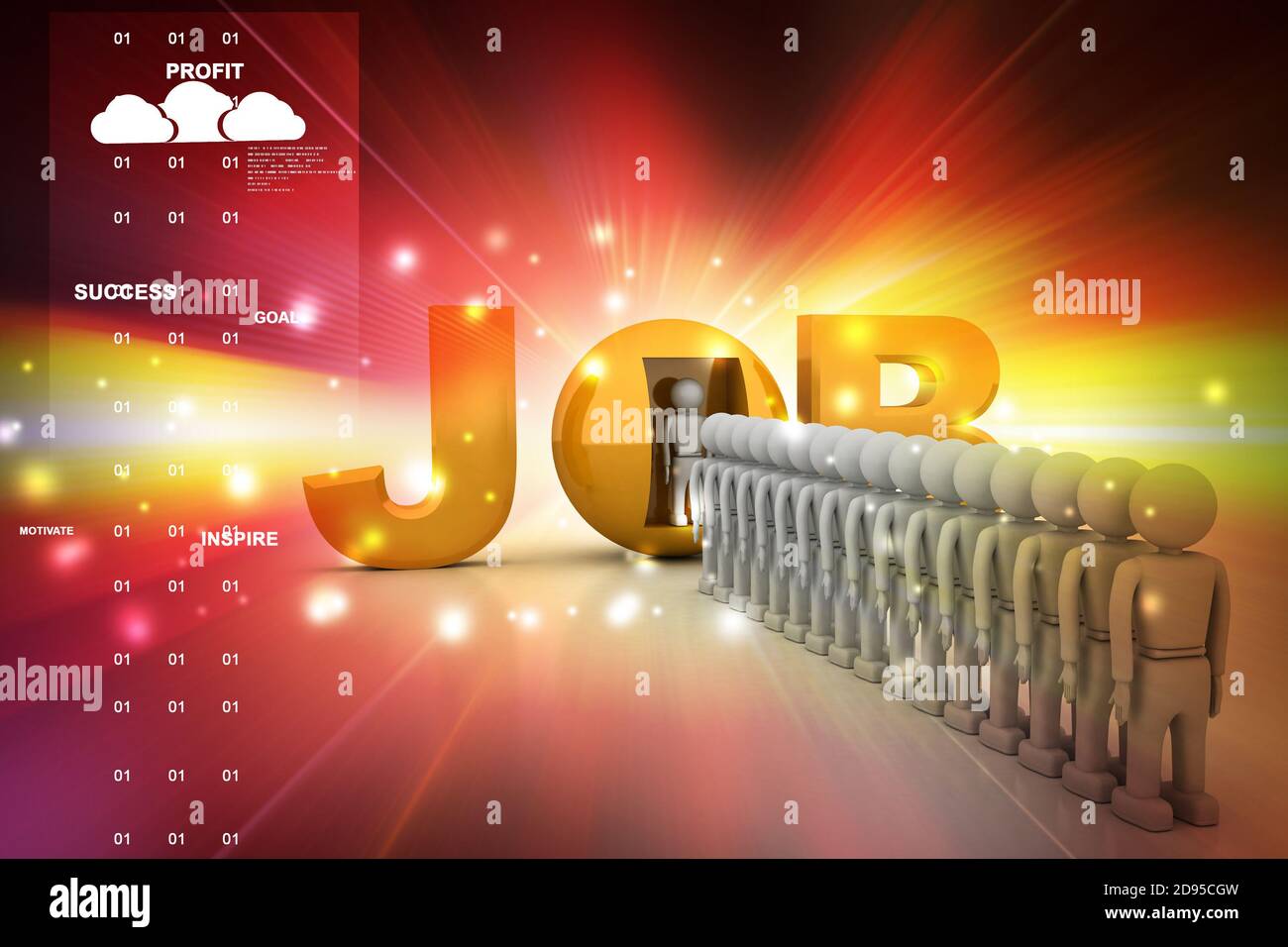 World of job Stock Photo - Alamy