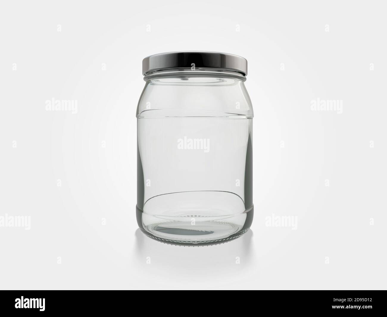 Jar Mockup 3D Rendering Design Stock Photo - Alamy