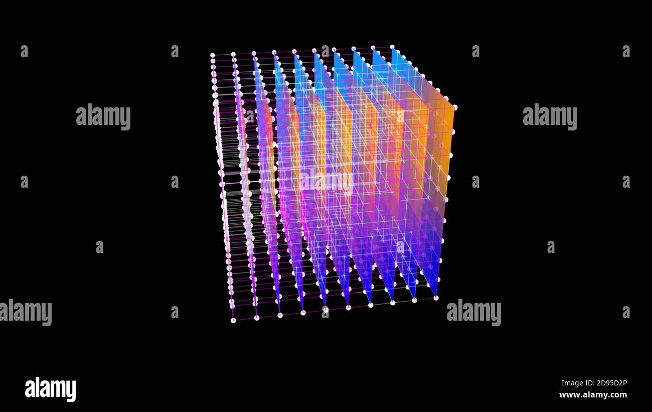 3d cube progress template hi-res stock photography and images - Alamy
