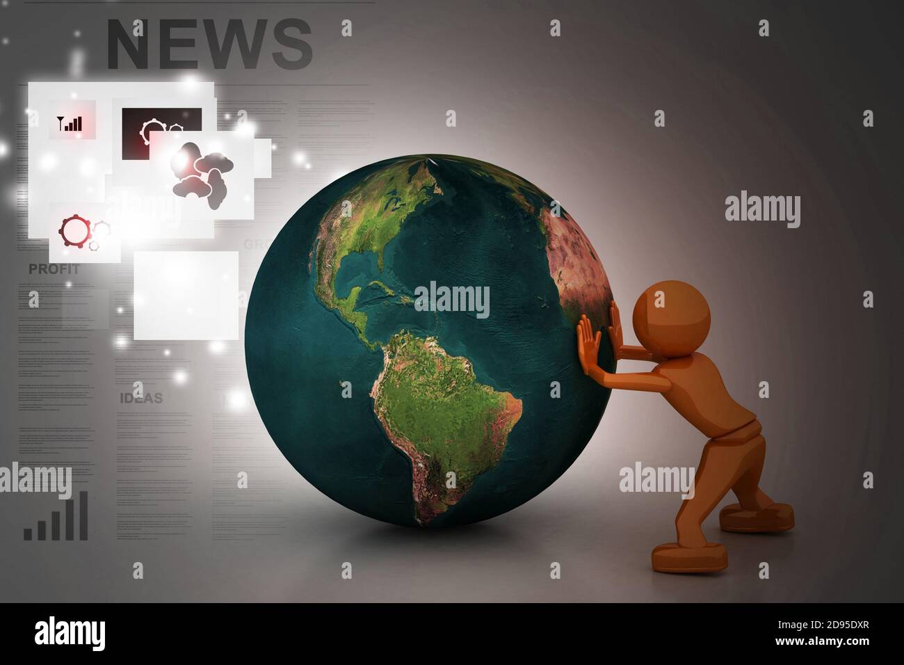 Abstract push pull hi-res stock photography and images - Alamy