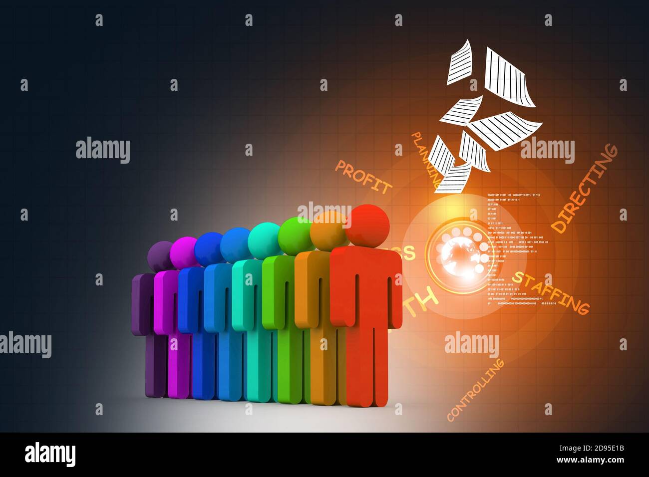 Group of people in line Stock Photo - Alamy