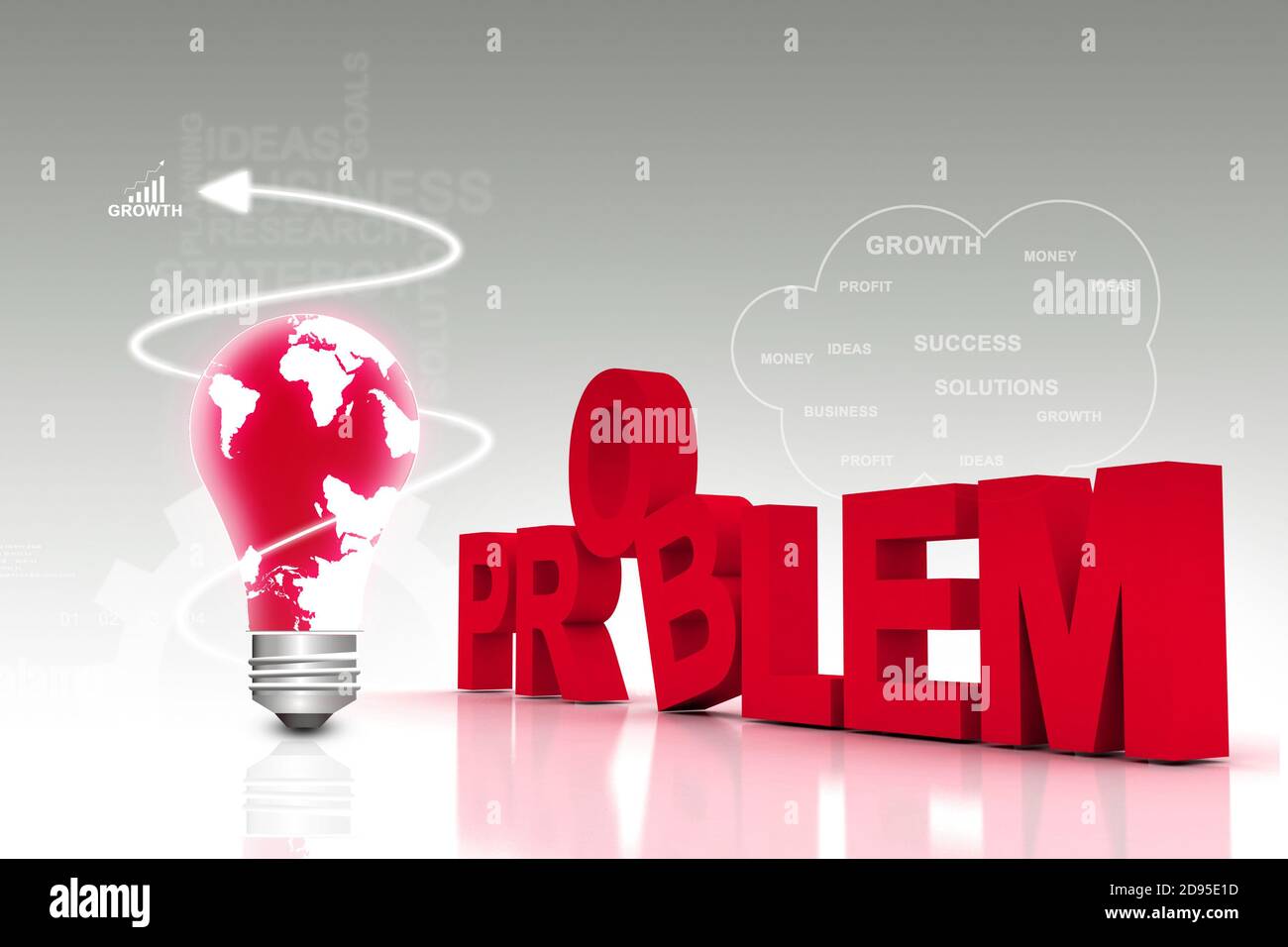 3d muti use problem Stock Photo - Alamy