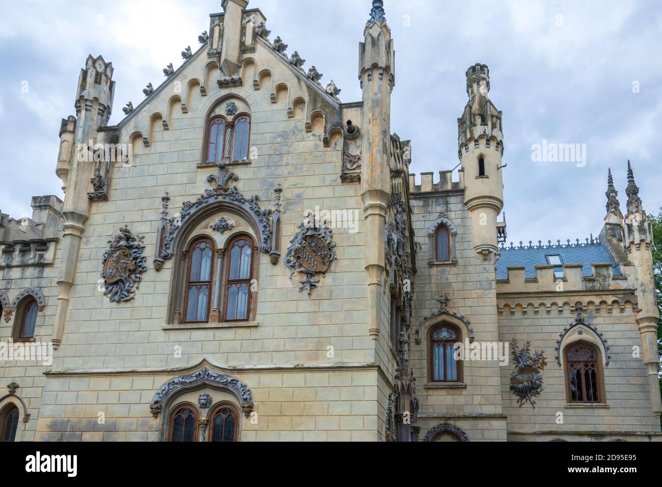 Facade sturdza castle from hi-res stock photography and images - Alamy