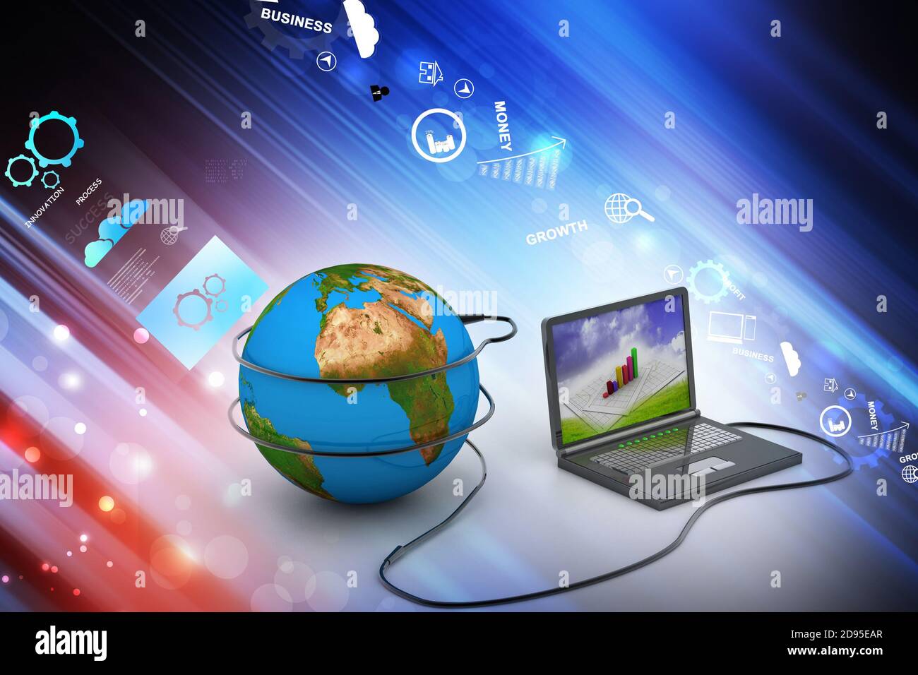 Global internet concept Stock Photo - Alamy