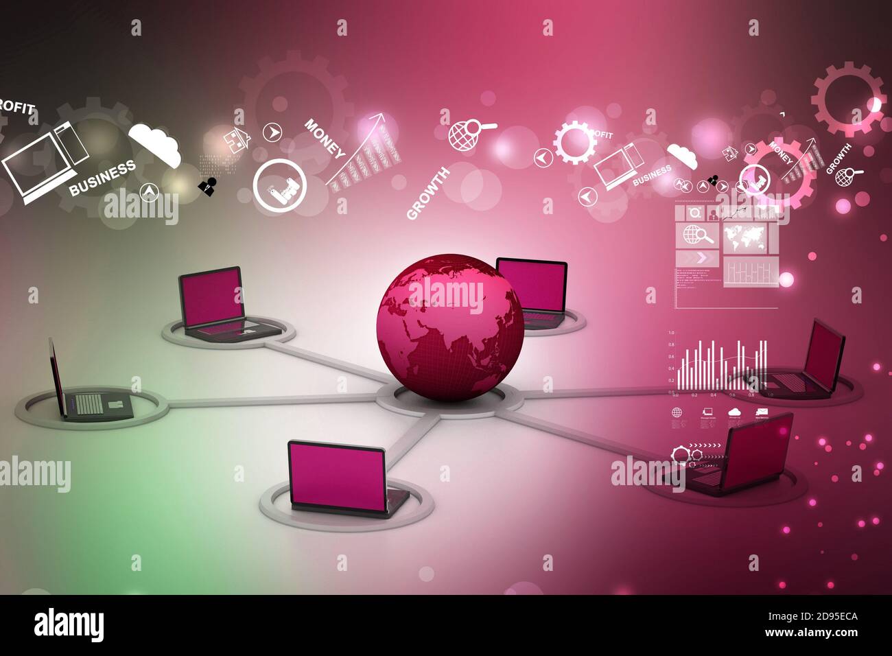 Data centre network diagram hi-res stock photography and images - Alamy